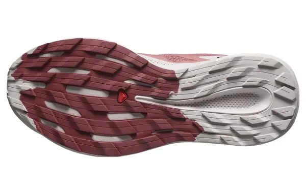 SALOMON Pulsar Trail Athletic Sneakers - White/red