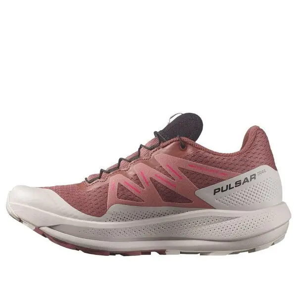 SALOMON Pulsar Trail Athletic Sneakers - White/red