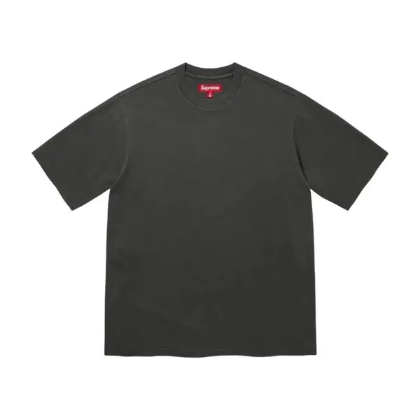 Supreme Ss26 Rhinestone Script S/s T-shirt - Black