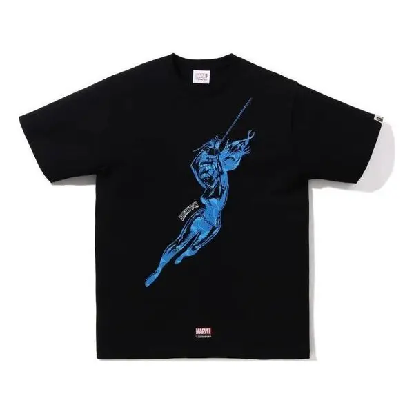 A BATHING APE X Marvel Widow T-shirt - Black
