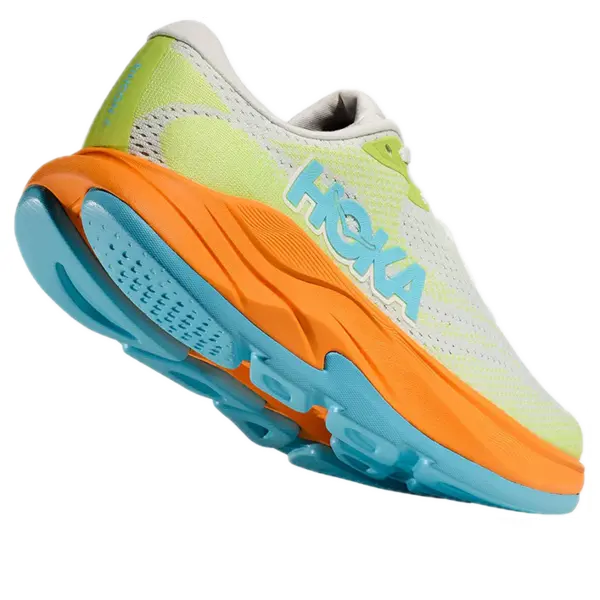 Hoka One One Rincon 4 Athletic Sneakers - Frost/lettuce