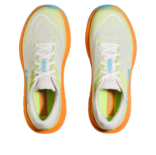 Hoka One One Rincon 4 Athletic Sneakers - Frost/lettuce