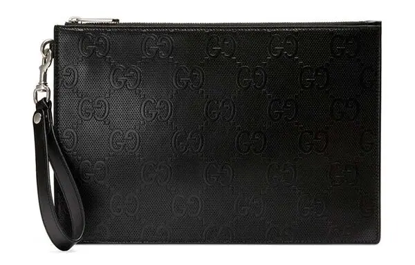 Gucci Gg Embossed Pouch