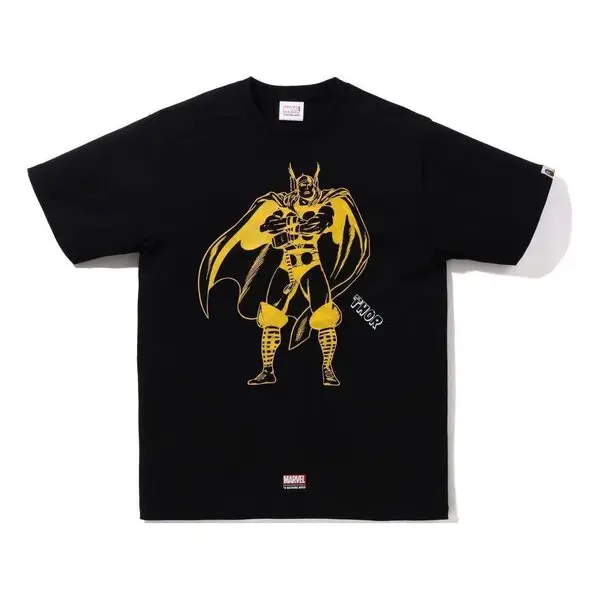 A BATHING APE X Marvel Thor T-shirt - Black