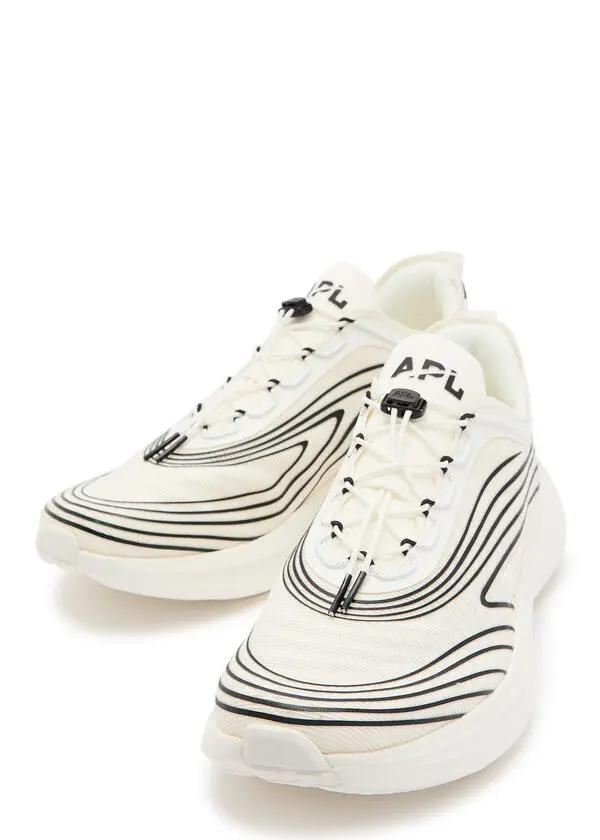 Apl Veil Mesh-knit Sneakers - Ivory