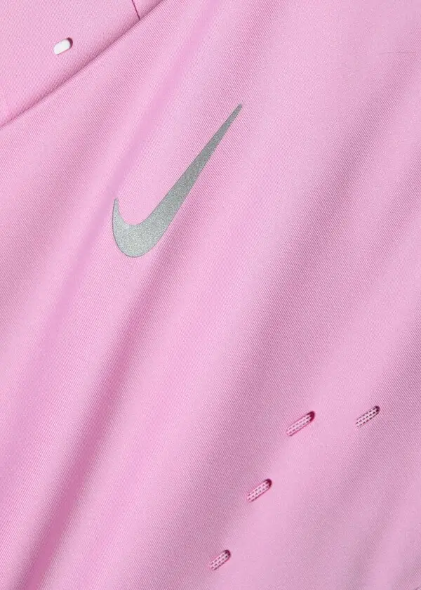 Nike Swift Logo Stretch-jersey Sports Bra