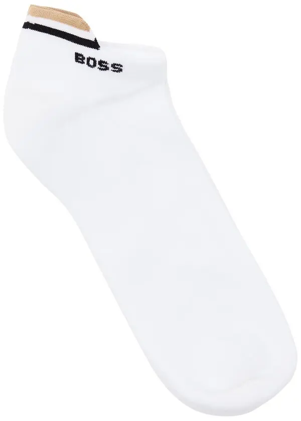BOSS Iconic Cotton-blend Ankle Socks