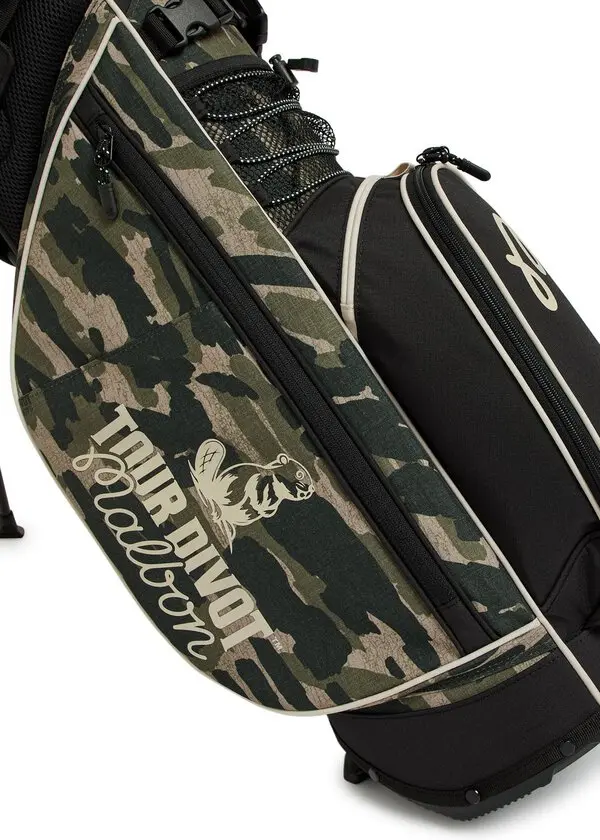 MALBON Tour Divot Camouflage Ripstop Golf Walking Bag