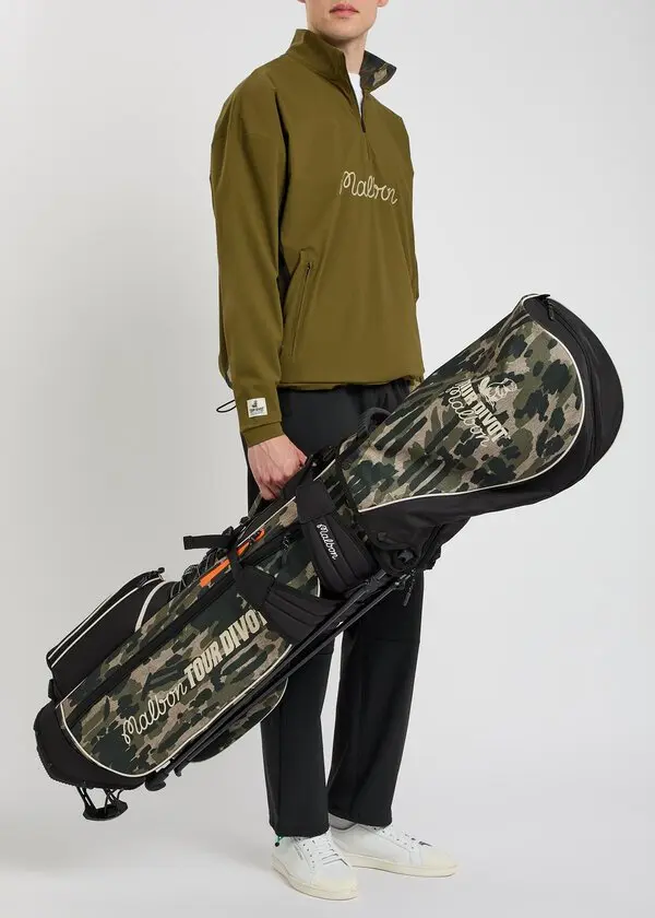 MALBON Tour Divot Camouflage Ripstop Golf Walking Bag