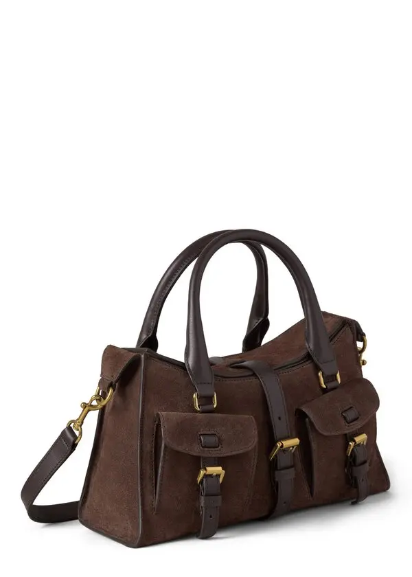 Mulberry Roxanne Small Suede Cross-body Bag