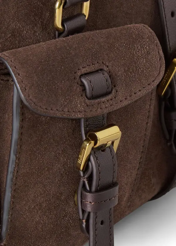 Mulberry Roxanne Small Suede Cross-body Bag