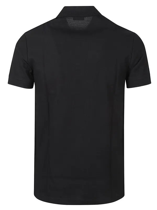 Burberry Check Collar Short Sleeved Polo Shirt