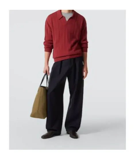 Le Kasha Sitia Cashmere Polo Sweater
