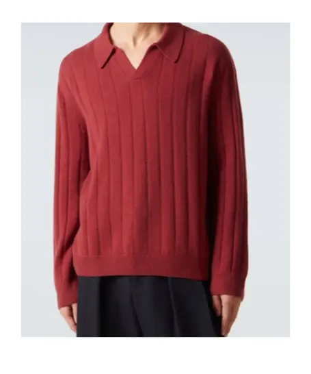 Le Kasha Sitia Cashmere Polo Sweater