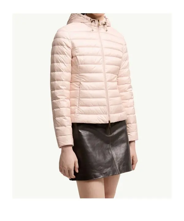 Moncler Igelhood Zip-up Short Padded Jacket - Pink