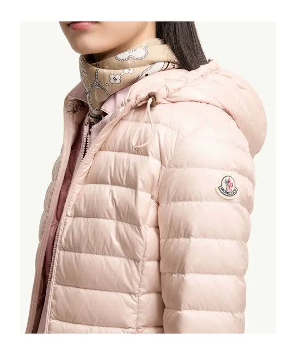 Moncler Igelhood Zip-up Short Padded Jacket - Pink