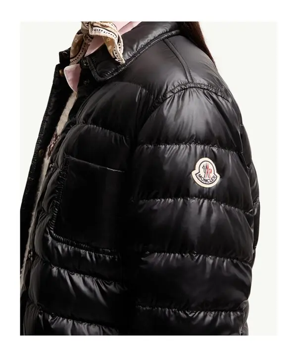 Moncler Fouine Padded Shirt Jacket - Black