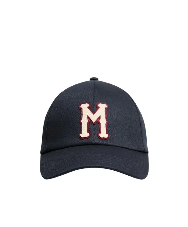 Moncler Cotton Gabardine Baseball Cap