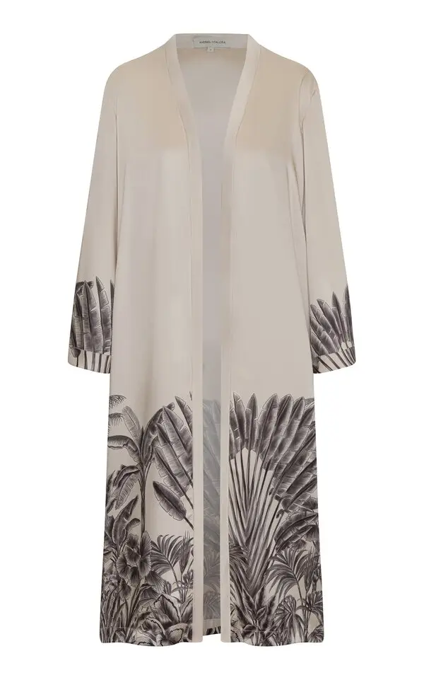 ANDRES OTALORA Eos Printed Robe