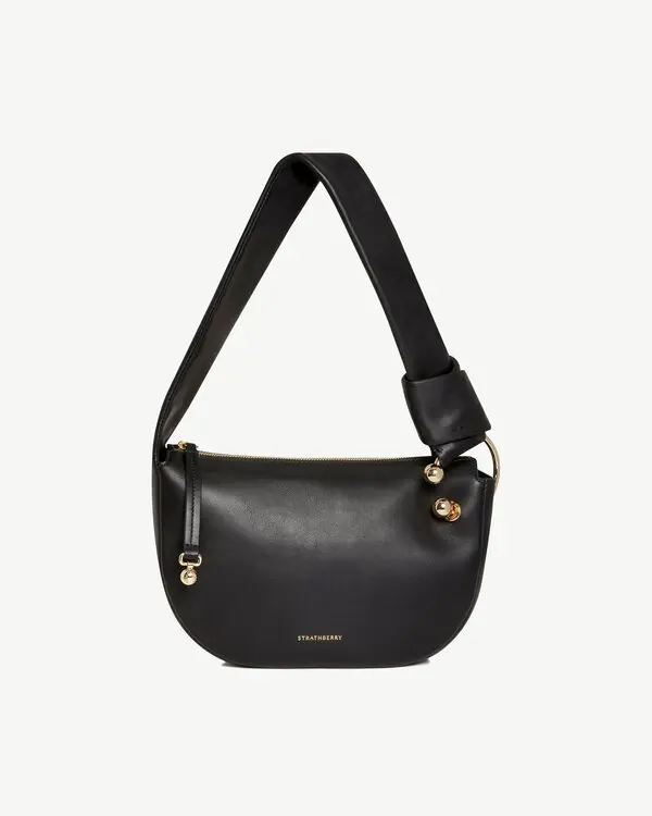 Strathberry Halo Mini Handbag - Black