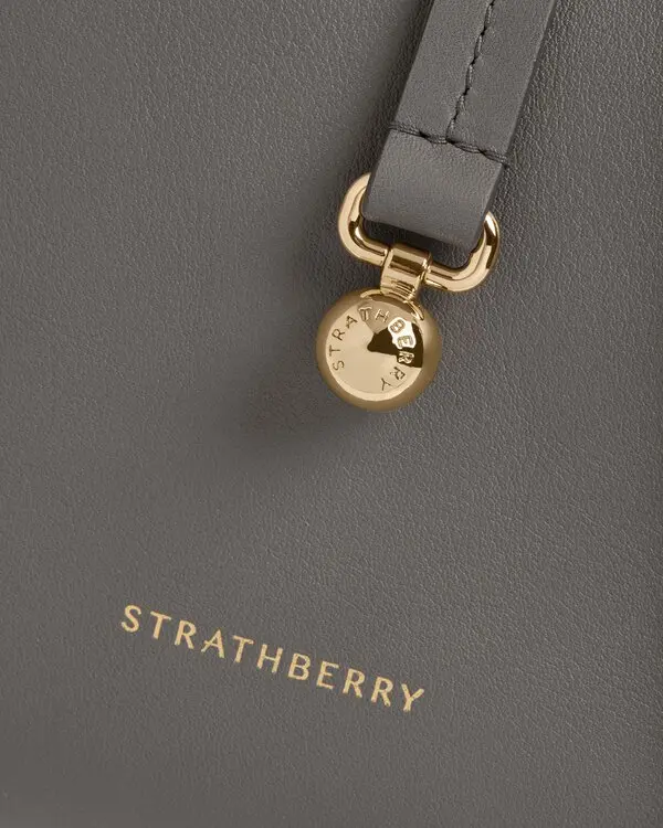 Strathberry Halo Mini Handbag - Grey