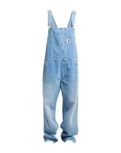 Carhartt Work In Progress Overalls Size Cotton - Blue