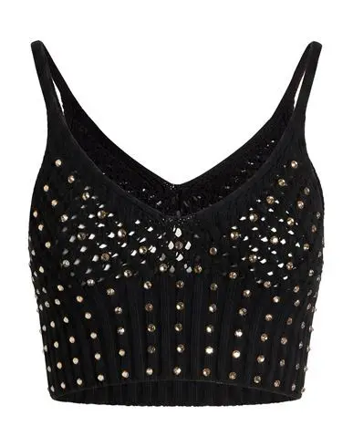 FORTE_FORTE Top Mustard Size Cotton - Black