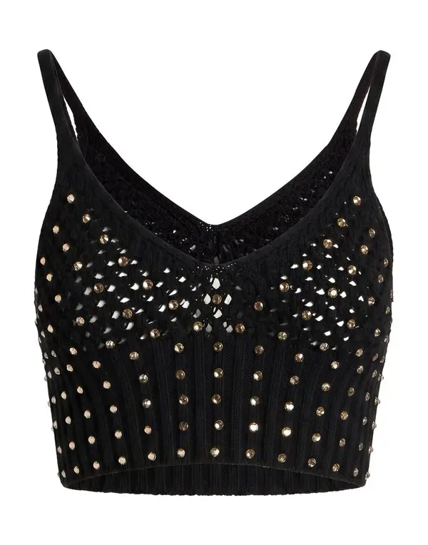 FORTE_FORTE Top Mustard Size Cotton - Black
