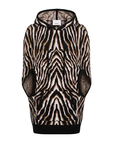 Erika Cavallini Cape Size Wool, Polyamide - Black