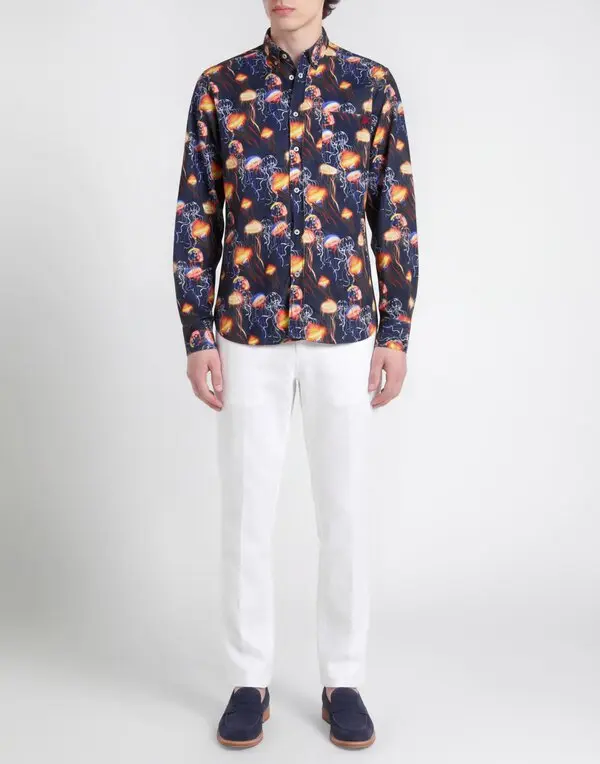 Vilebrequin Shirt Midnight Size Cotton