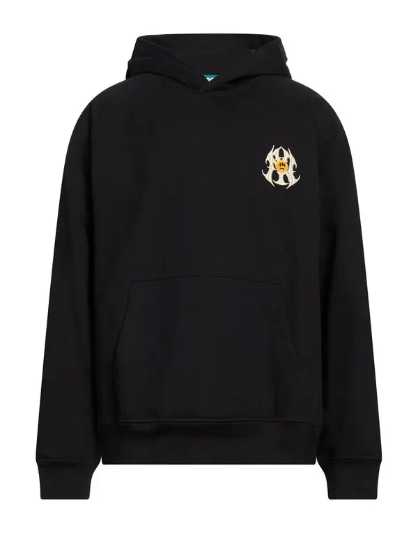 BARROW Cotton French Terry Hoodie - Black