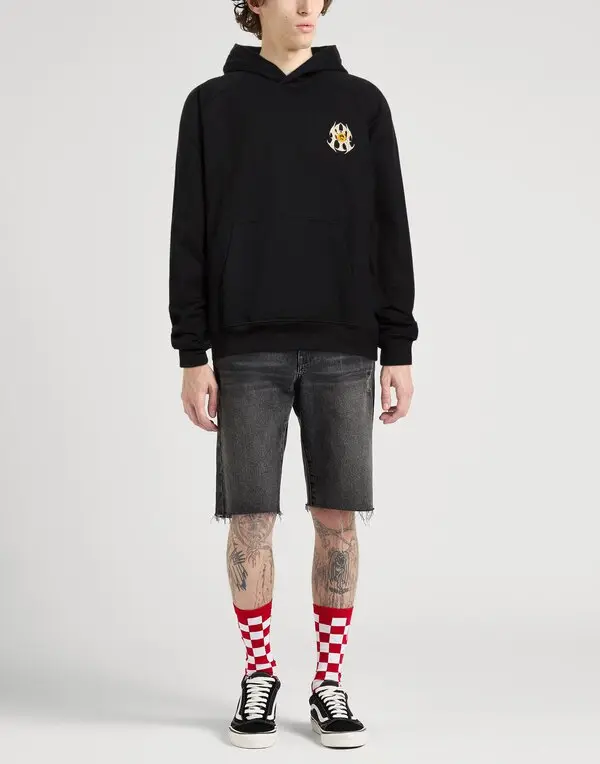 BARROW Cotton French Terry Hoodie - Black