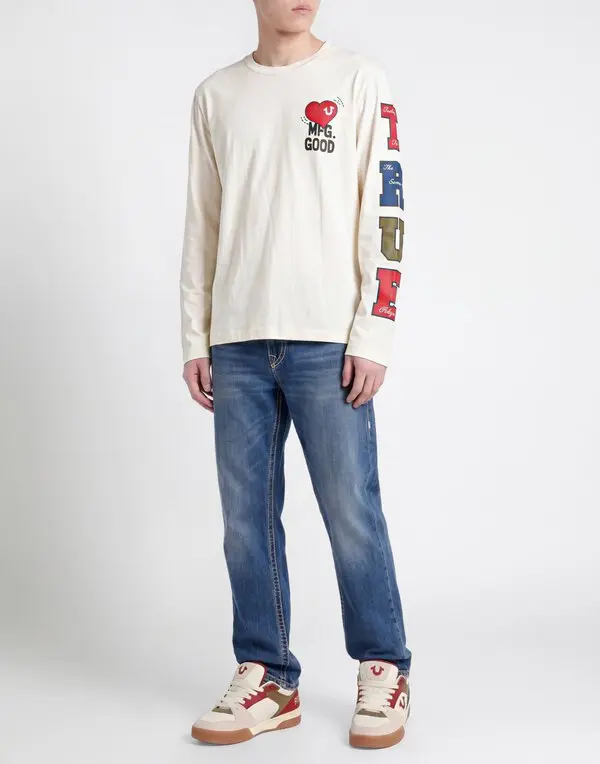 True Religion T-shirt Size Cotton - White