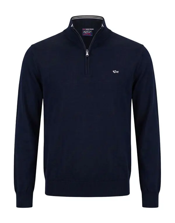 Paul & Shark Turtleneck Midnight Size Virgin Wool