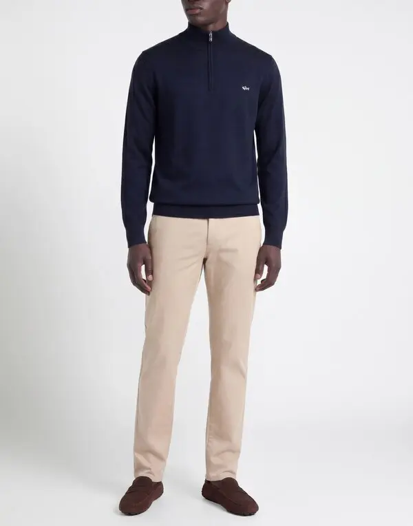 Paul & Shark Turtleneck Midnight Size Virgin Wool