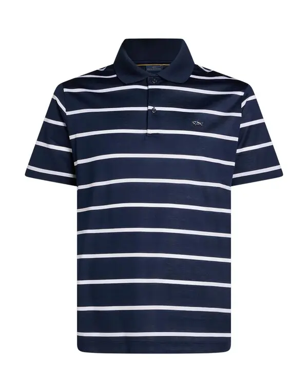 Paul & Shark Polo Shirt Size Cotton - Blue