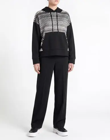 Missoni Two-tone French Terry Hoodie With Knitted Trims