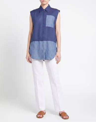 MOORER Shirt Light Size Linen