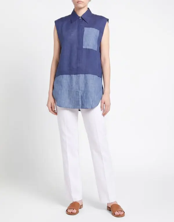 MOORER Shirt Light Size Linen