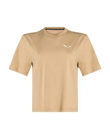 SALEWA Cotton Lyocell Eagle Glacier T-shirt - Beige