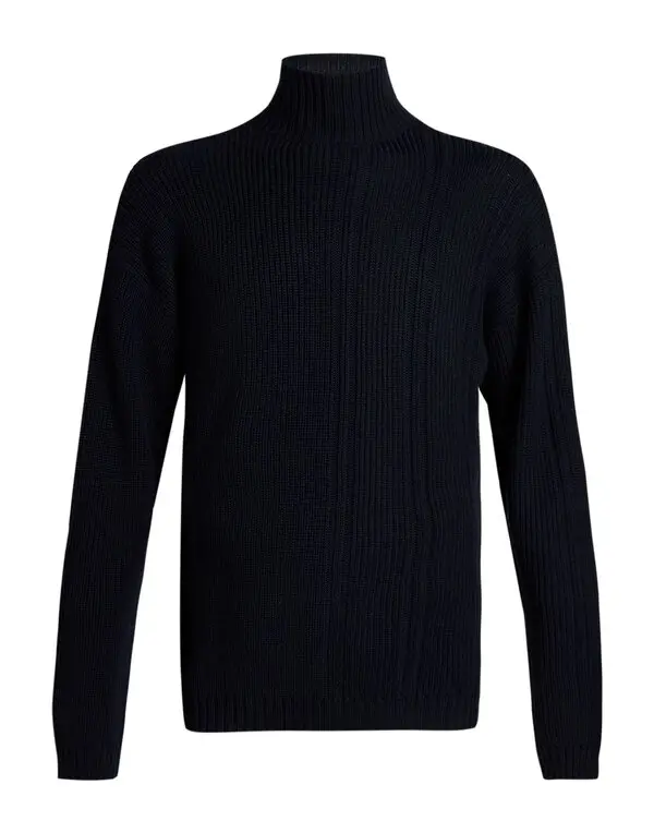 Alpha Studio Turtleneck Midnight Size Merino Wool