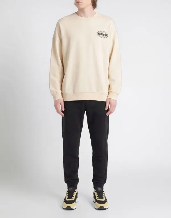EA7 Cotton Sweatshirt - White