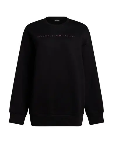 EA7 Sweatshirt Size Cotton, Polyester - Black