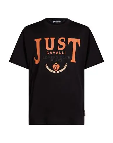 Just Cavalli T-shirt Size Cotton - Black