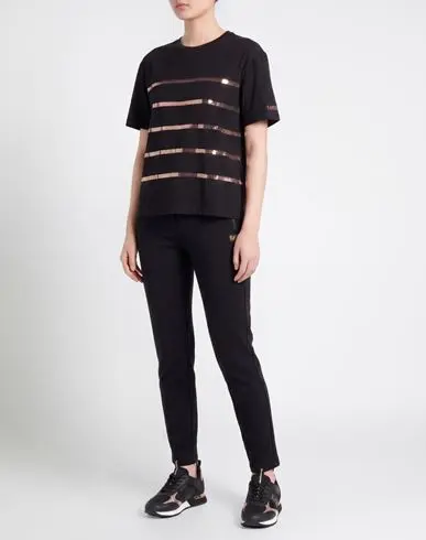 EA7 T-shirt Size Organic Cotton, Modal, Elastane