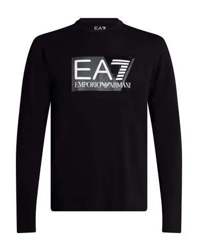 EA7 T-shirt Size Cotton, Elastane - Black