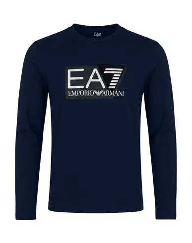 EA7 T-shirt Size Cotton, Elastane - Navy