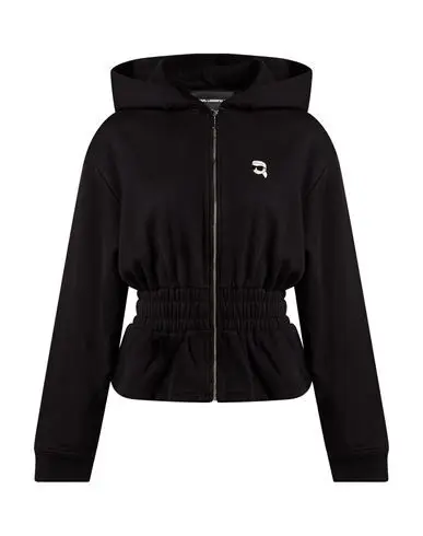 Karl Lagerfeld Sweatshirt Size Organic Cotton - Black