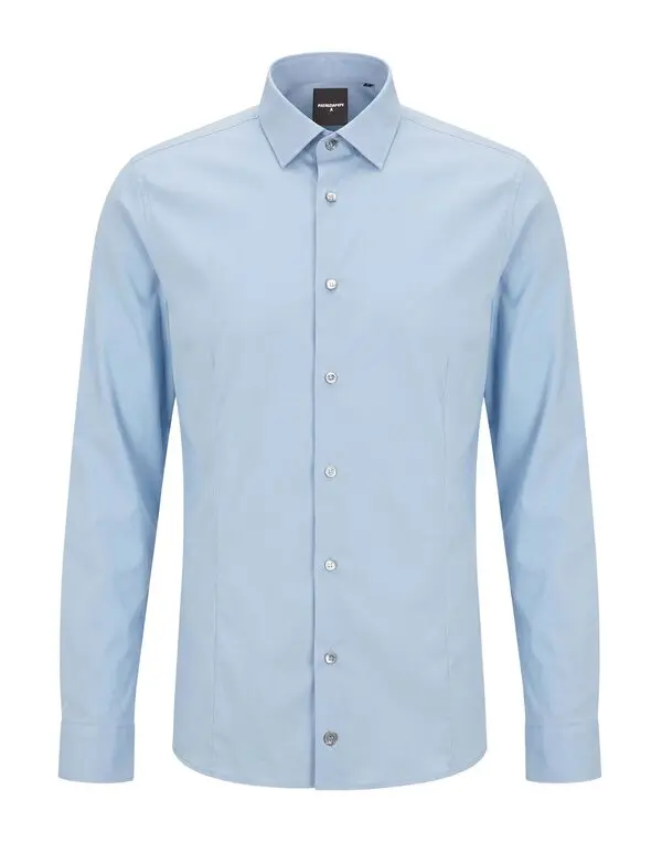 Patrizia Pepe Shirt Size Cotton, Polyamide, Elastane - Blue