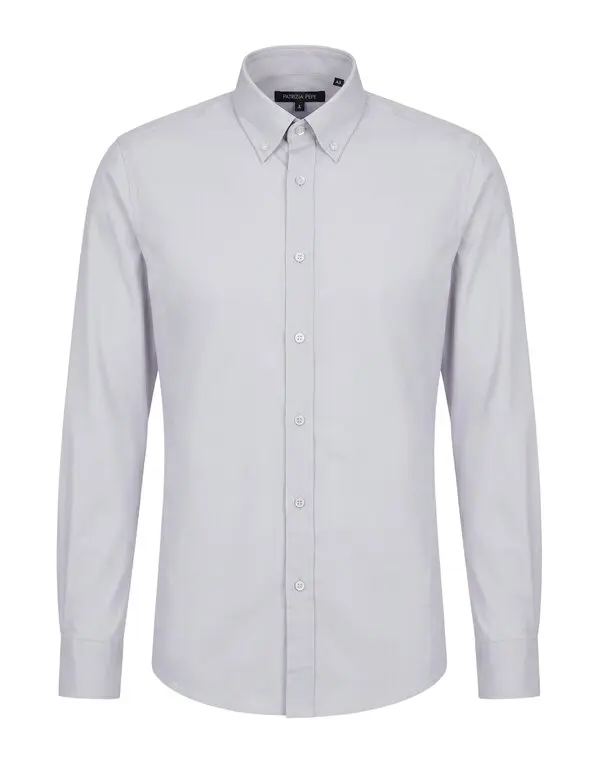 Patrizia Pepe Shirt Light Size Cotton, Polyamide, Elastane